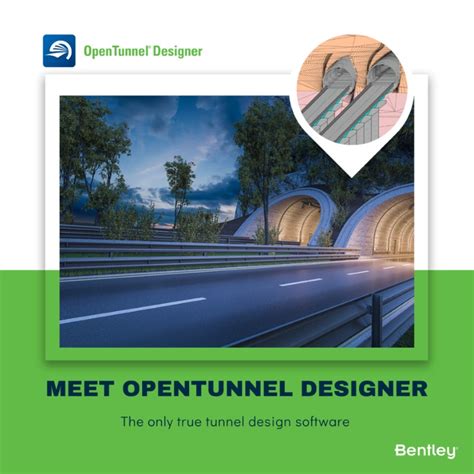Hey Check This Out Its Bentleys Latest Solution To Help With Your Tunnel Design Projects
