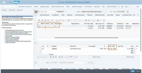 Purchase Order Version Management S 4hana Materi Sap Community