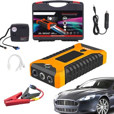 High Power Jump Starter за кола и компресор Батерии зарядни устройства Ups Пловдив В