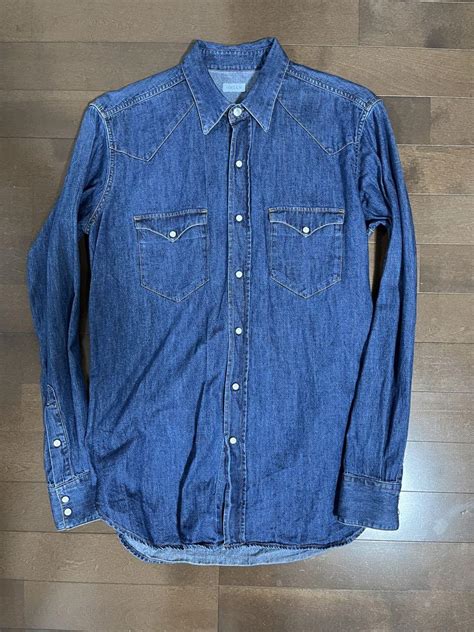 orian ウエスタンシャツ 39 15 1 2 美品
