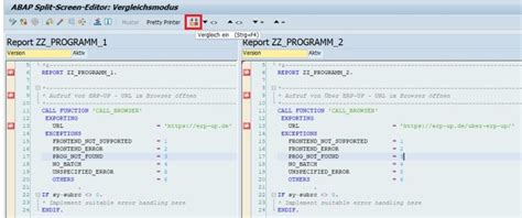 Abap Split Screen Editor Se39 Anwendungen