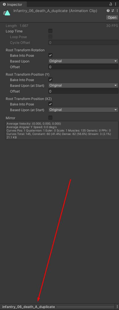 Animation Preview In Inspector Not Showing Unity Engine Unity