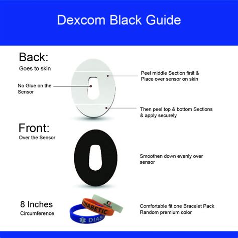 Buy Ohmrx Cgm Dexcom G6 Sensor Covers Waterproof And Sweatproof Pre Cut