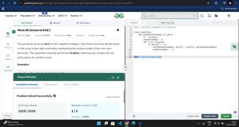 Day2 Geeksforgeeks Python Problemsolving Dsa Codinggrowth