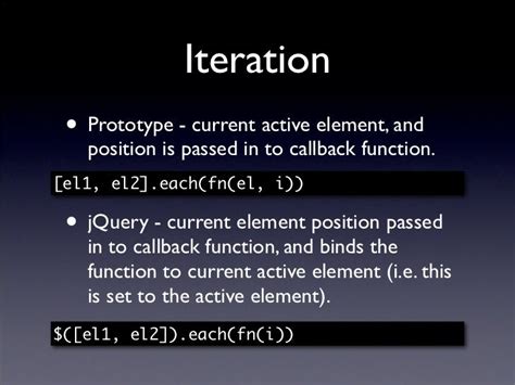 Prototype And Jquery