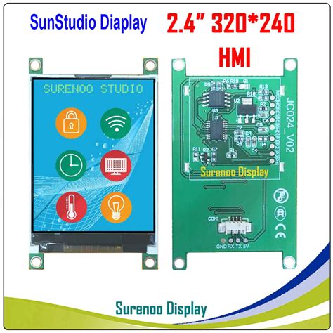 Aliexpress Buy HMI Intelligent Smart USART UART Serial TFT LCD Module Display