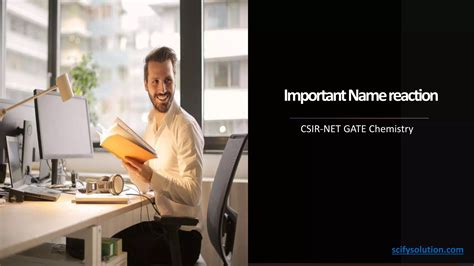 Important Name Reaction For Csir Net And Gate Chemistry Ppt