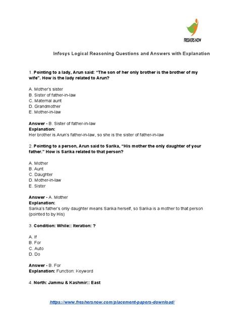 Infosys Reasoning Questions And Answers Pdf Semiotics Languages
