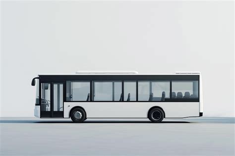 Bus Transportation Vehicle Architecture Premium Ai Generated Image