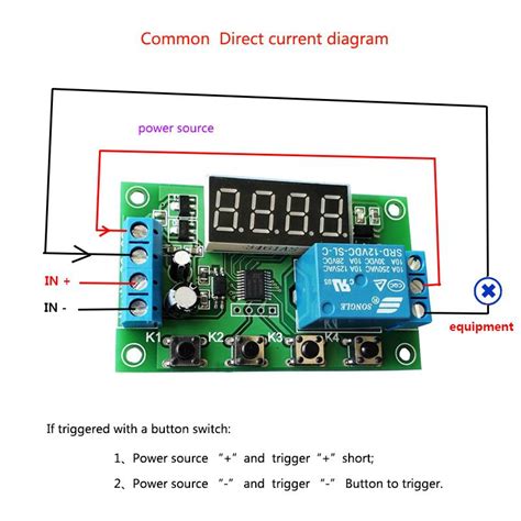 Modulo relè temporizzato 12V Opencircuit