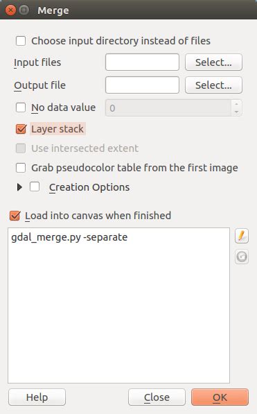 Raster Creating Mosaic With Multiband Layers Using Qgis Geographic