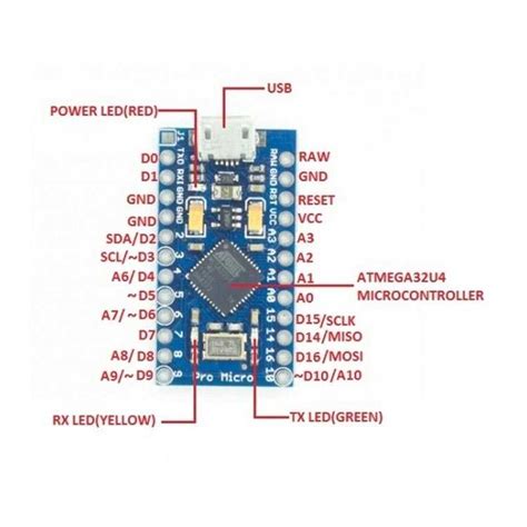 Buy Arduino Pro Micro Clone 5v 16mhz At Affordable Prices ®