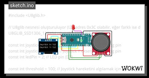 Joystickandoled Wokwi Esp32 Stm32 Arduino Simulator