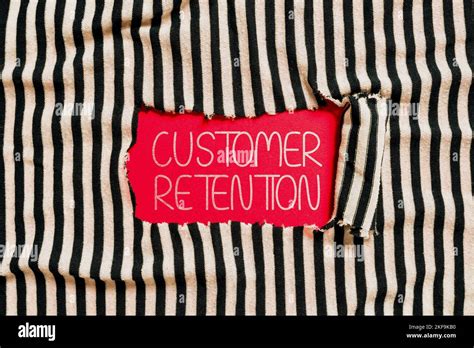 Conceptual Display Customer Retention Conceptual Photo Activities Companies Take To Reduce User