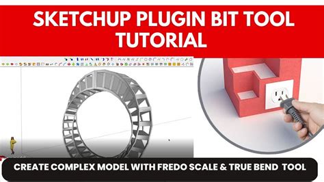 Sketchup Tutorial Sketchup Plugin Tutorial Fredo6 Scale Tool Youtube