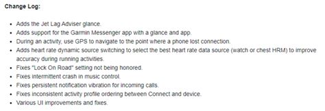New Garmin Smartwatch Beta Update Arrives As Users Spot Unannounced Features Notebookcheck Net