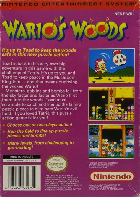 Warios Woods Gameware