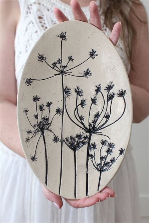 Pin By Shannon Doll On Crafts Ceramic Art Pressed Flower Art Ceramics
