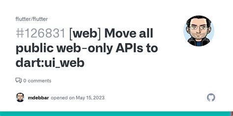 Web Move All Public Web Only Apis To Dartuiweb · Issue 126831