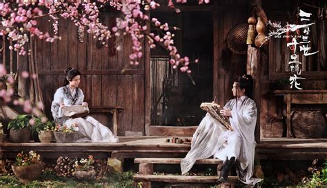 电影《三生三世十里桃花》曝杀青周年纪念版海报