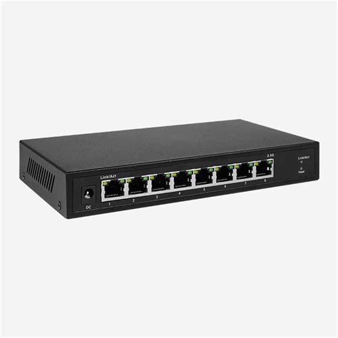 8 Ports 25g Poe Switch 40gbps Store And Forward Switch Architecture