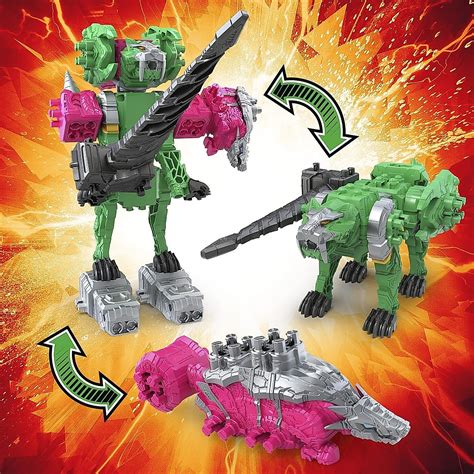 Power Rangers Dino Fury Zord Toys Mix And Match Fun