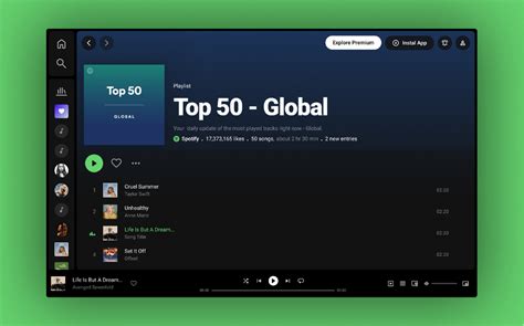 Spotify Ui Kit Unofficial Including Interactions Figma