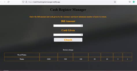 GitHub YogeshTiwari700 Cash Register With Vanila Js A Web