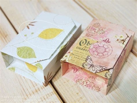 종이접기상자접기~종이 한 장으로 완성되는 상자접기직사각형 속 정사각형 상자 네이버 블로그