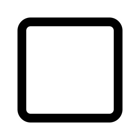Unchecked Checkbox Icon Clear Uncheck Box Symbols