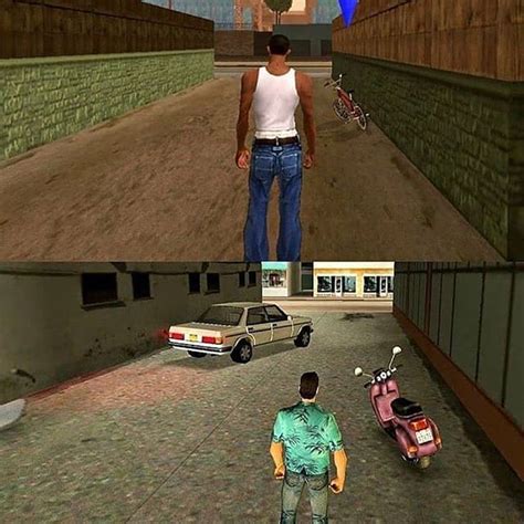 شخصیتهای بازی جی تی ای Tommy لایک Cj دیس طرفداری