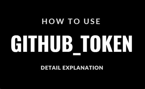 Automatic Githubtoken Authentication In Github Actions By Irfan Karaman Medium