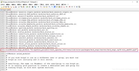 企业级windows10下使用apache部署后端flask解决方案，具体为python366apache2434modwsgi部署