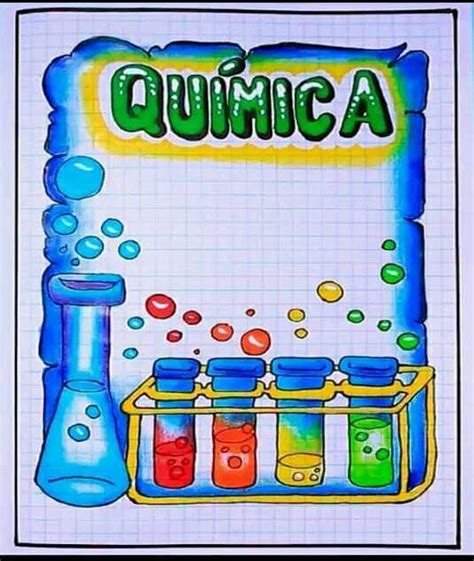 Pin De Patricia Bejarano En Manualidades Portadas Para Quimica