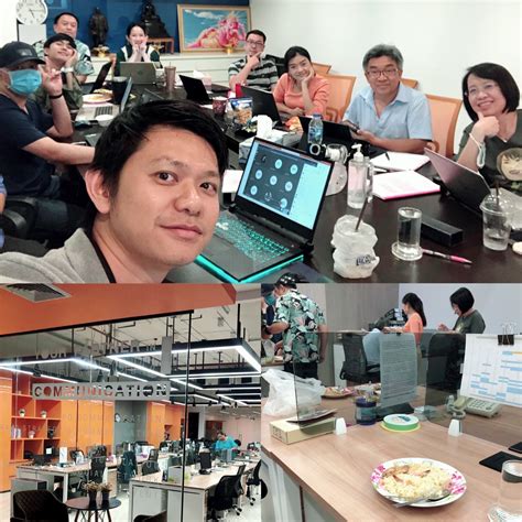 ภาพบรรยกาศหลักสูตร Microsoft 365 For Business อบรม 10ท่านพร้อมกับออนไลน์บน Teams อีก 15 ท่าน