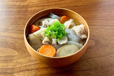 九条ねぎの豚汁 洛市は京都の伝統と文化をお届けします