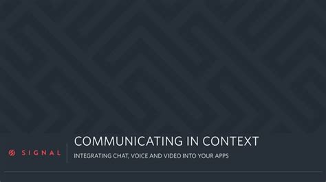 Twilio Signal 2016 Real Time Communications Overview Ppt