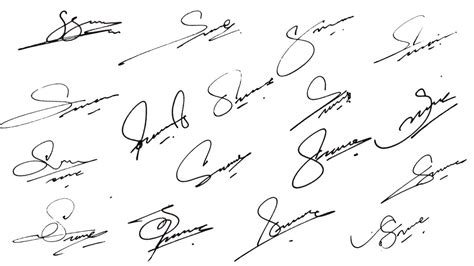 S Signature Symbol