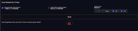 Scan Issue Butaixianran Stable Diffusion Webui Civitai Helper Github