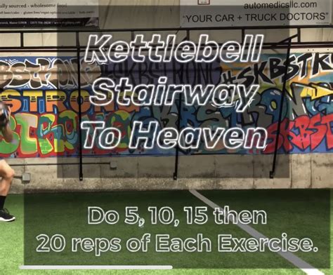 Kettlebell Stairway To Heaven Workout Seacoast Kettlebell