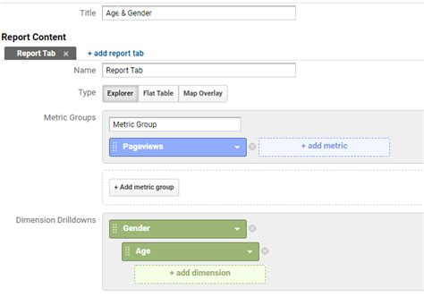 Segmenting Pageviews By Age And Gender Marcus Rauhut