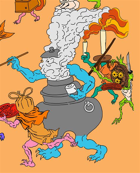 Yokai Old School Battles New School On Behance