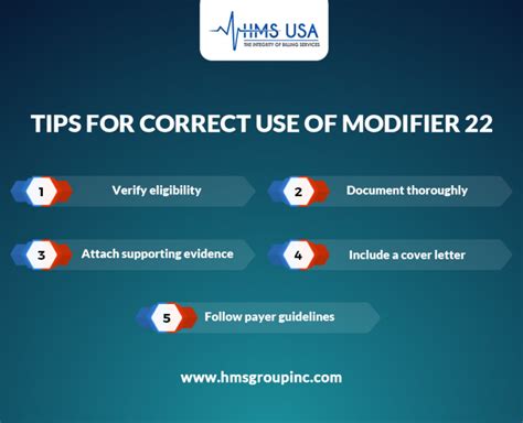 Modifier 22 Description Examples And Usage Guide