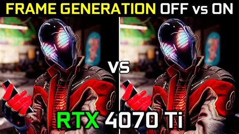 Dlss 3 Frame Generation Off Vs On Tested On Rtx 4070 Ti Test In 5 Games At 4k 2023 Youtube