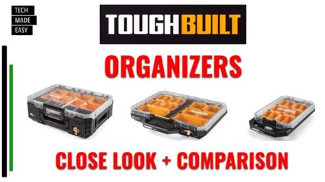 ORGANIZERS Toughbuilt StackTech Organizers Compared YouTube