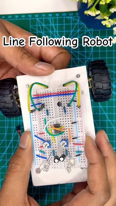line following robot without microcontroller diy engineering youtube