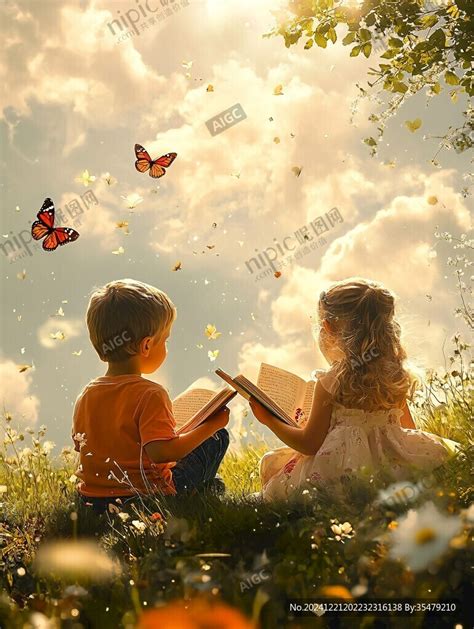 Ai创作图读书梦背景 在地上看书的小孩 小女孩与蝴蝶读书 童话一般的童年 童梦童年素材美好图片 小朋友看书 儿童放飞梦想 梦幻唯美童话童年美梦 看书的儿童 小朋友听故事 看书的小孩 读书的小孩
