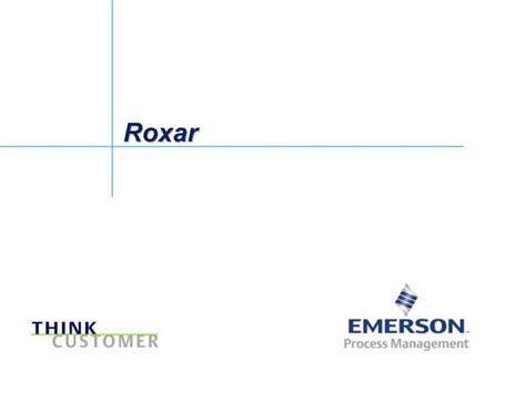 Roxar Pptx