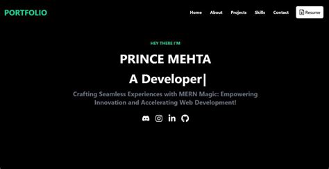 Design Portfolio Portfoliowebsite Webdevelopment React
