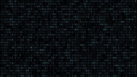 Binary Code Wallpaper Black And White